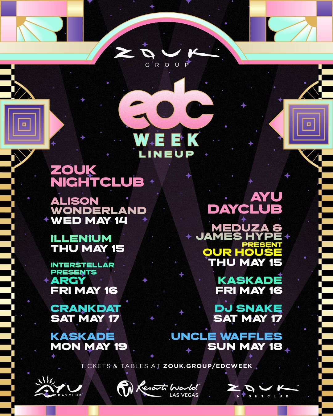 Free EDC party at Zouk and Ayu – SpeedyWilson