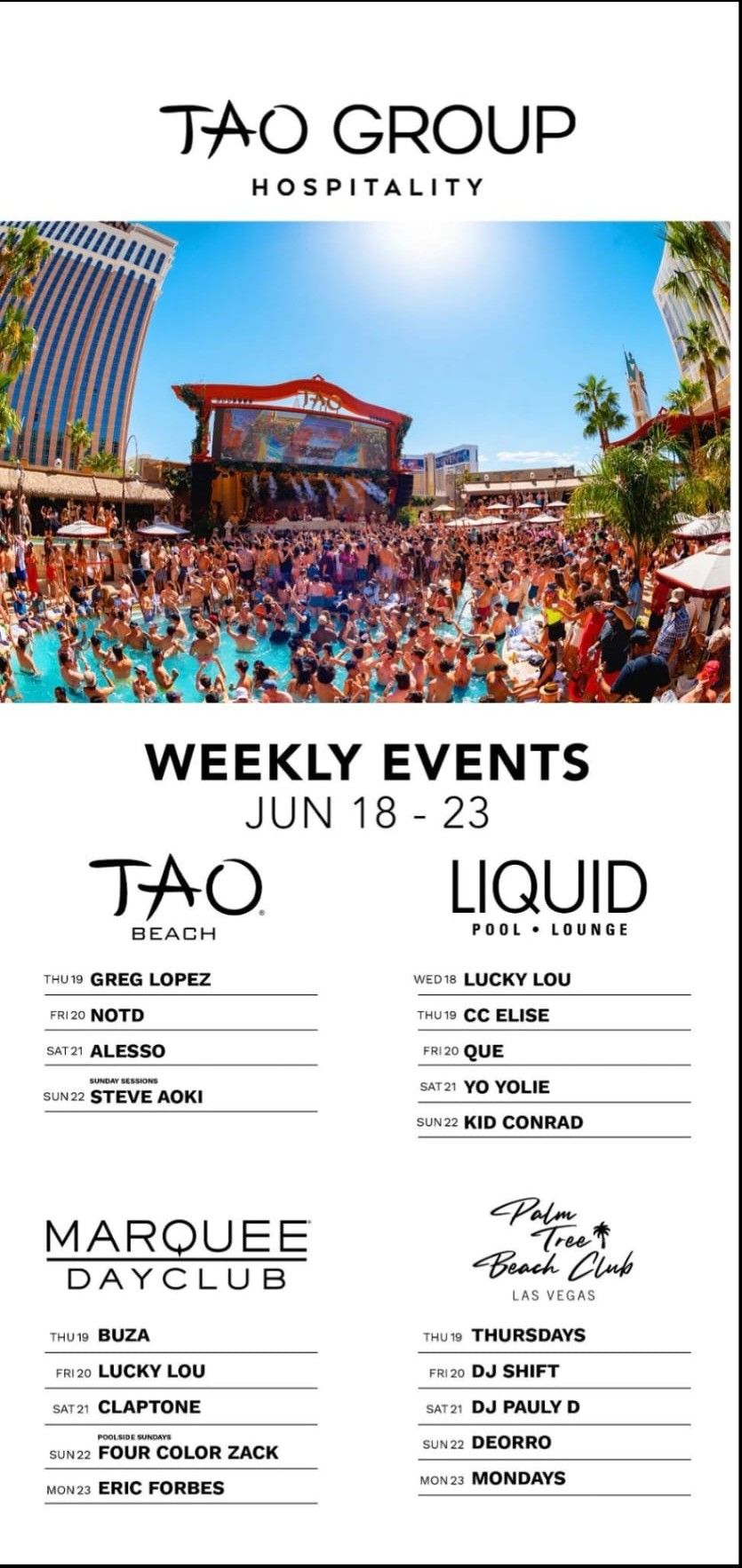 Tao pools in Vegas – SpeedyWilson